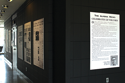 News exhibit opens at Besser Museum today | News, Sports, Jobs - The ...